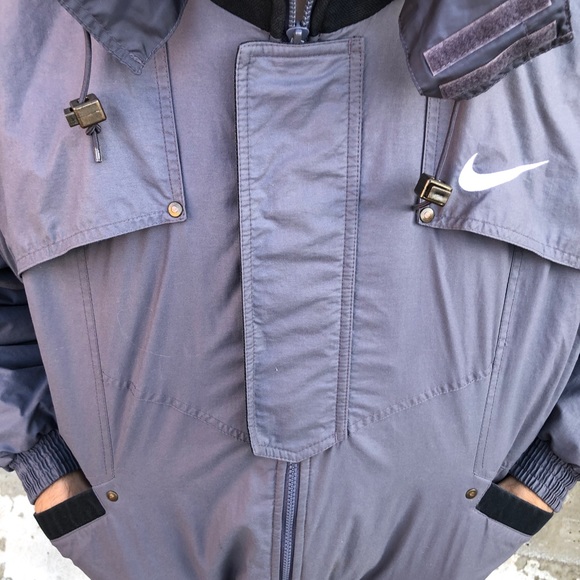 Nike | Jackets & Coats | Vintage Nike Big Check Jacket | Poshmark